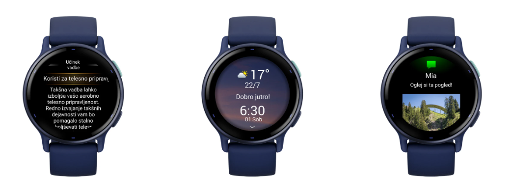Pametna ura Garmin vivoactive 5 - blue/blue metallic | Enaa
