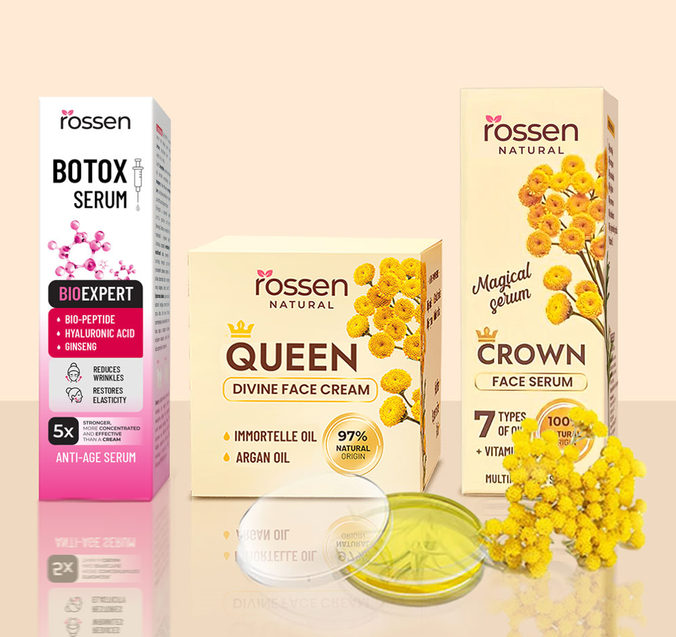 Naravna kozmetika ROSSEN Natural, Trio set za obraz | Enaa