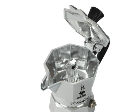 Kafetiera Bialetti La Mokina, srebrna | Enaa