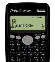 Kalkulator tehnični Rebell SC2080, 417 funkcij, črn | Enaa