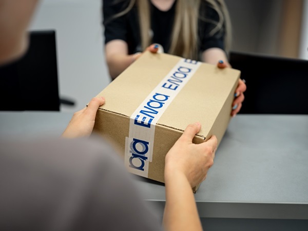 Enaa pick-up center in Ljubljana