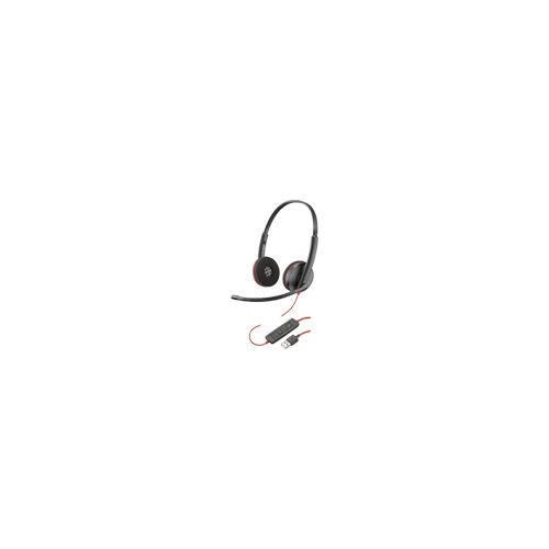POLY Blackwire C5220 USB-A 5200 Series Headset on ear USB & 3.5mm jack ...