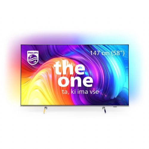 Televizor PHILIPS 58PUS8507, 146 cm (58), 3840 x 2160 4K, LCD, Android ...