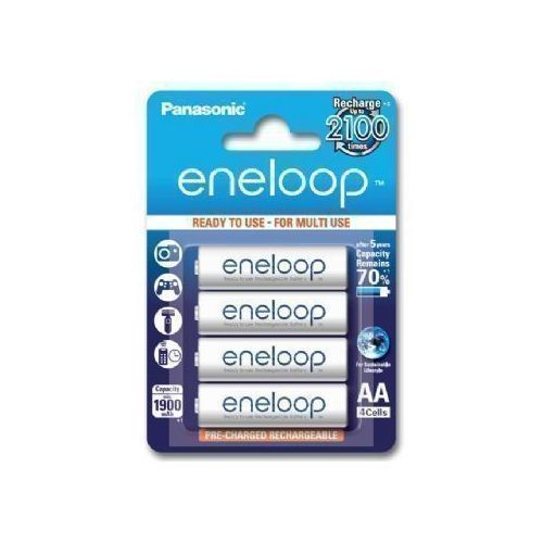 Panasonic Eneloop Komplet Polnilnih Baterij 4x Aa 2000mah Bk 3mcce 4be