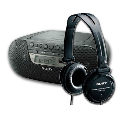 SONY radio MP3/CD z USB vhodom v črni barvi HLSSO-ZSPS30V150BPI | Enaa