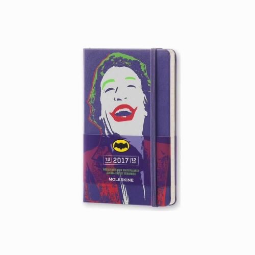12M MOLESKINE 2017 LIMITED EDITION PLANNER BATMAN WEEKLY NOTEBOOK ...