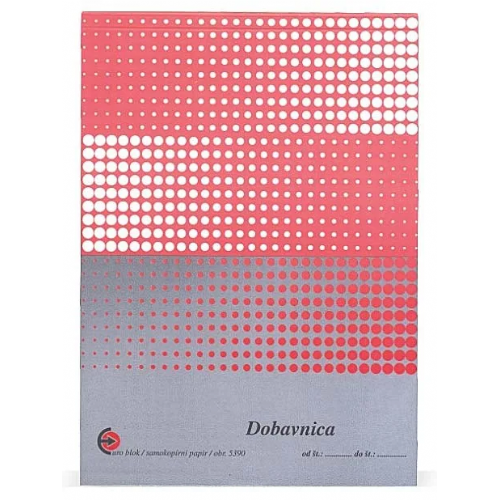 Dobavnica A5 (obrazec 5390) | Enaa