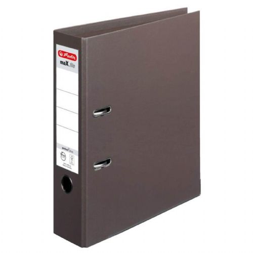 Herlitz registrator Max File, A4, 80 mm, rjav | Enaa