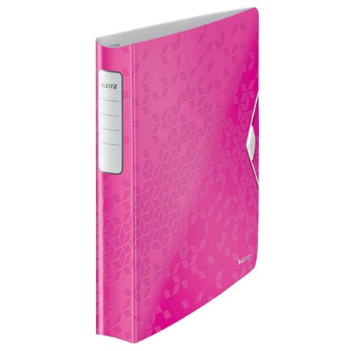 Leitz 4-rinčna mapa WOW, A4, pink | Enaa
