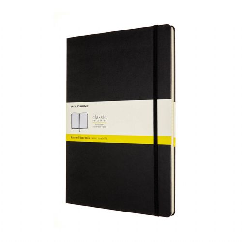 Moleskine notebook, A4, karo, trde platnice | Enaa