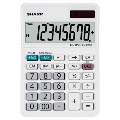 SHARP kalkulator EL310W, 8M, namizni pkwpfotbs7om | Enaa