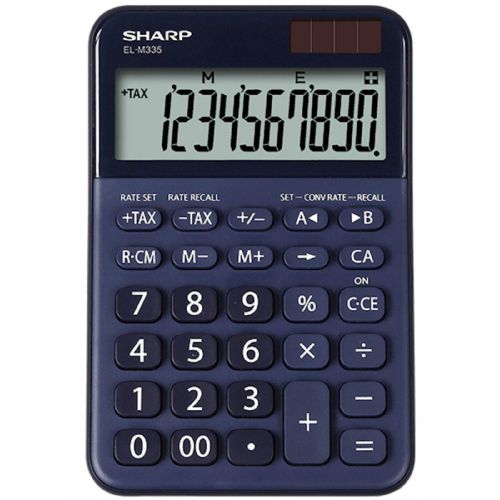 SHARP kalkulator ELM335BBL, 10M, namizni | Enaa