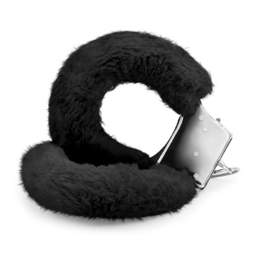 Lisice Crushious Furry Black | Enaa