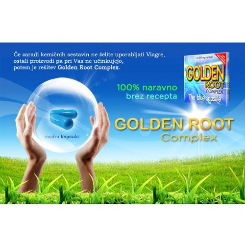 Modre kapsule Golden Root Complex - 1 kapsula | Enaa