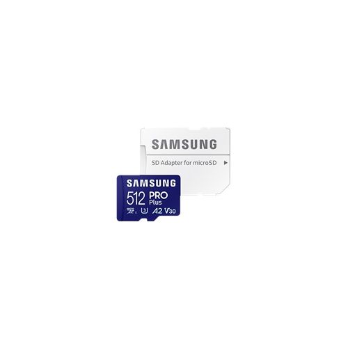 SAMSUNG PRO Plus microSD 512GB UHS-I U3 Full HD 4K UHD 180MB/s Read ...