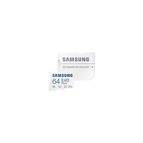 SAMSUNG microSD EVO PLUS 2021 64GB Class10 Read up to 130MB/s with ...