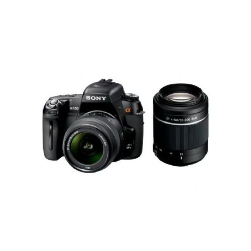 SONY DSL-R Alpha 450 KIT 18-55 & 55-200 | Enaa