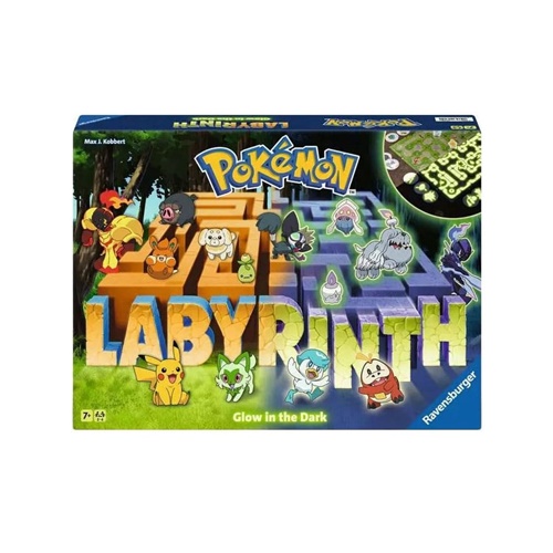 Pokémon Labyrinth Glow in the Dark družabna igra