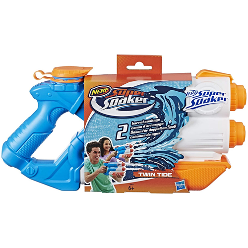 Vodna pištola Nerf Super Soaker: Twin Tide (E0024EU4) | Enaa
