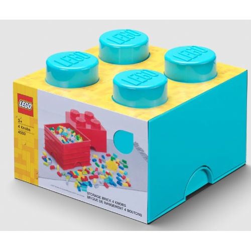 Lego®: Škatla za shranjevanje z gradnikom 4 - Azurno modra (40031743 ...