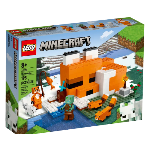 Lego Minecraft: Lisičji brlog (21178) kocke