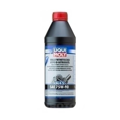 LIQUI MOLY FULLY SYNTHETIC HYPOID GEAR OIL (GL4/5) 75W-90 1L OLJE ...