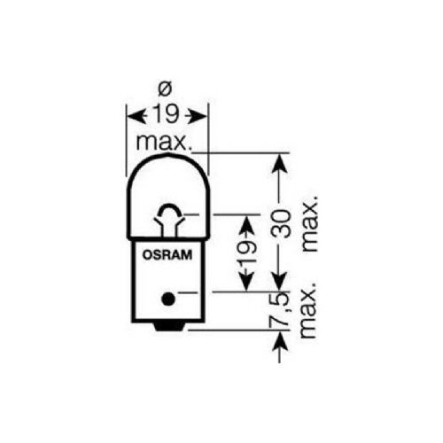 OSRAM R5W 12V 5W BA15S NE50568 | Enaa