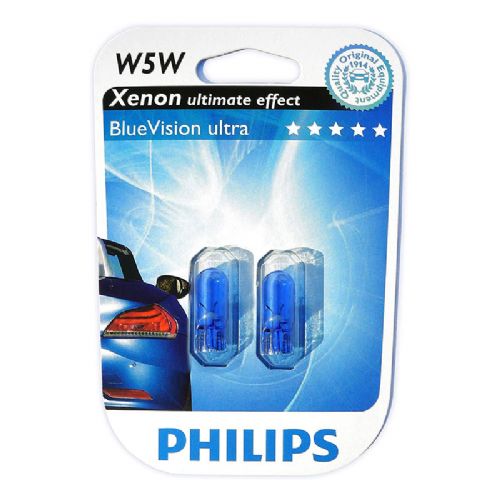 PHILIPS 12W W5W BLUE V. 2XW5W | Enaa