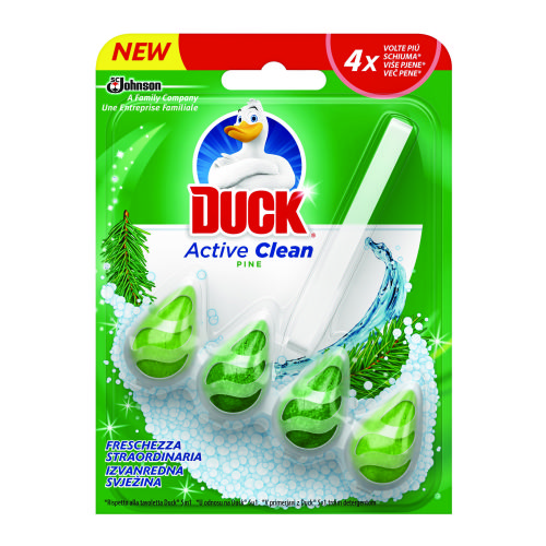 Obešanka za wc Duck Active Clean Bor 38,6 g | Enaa