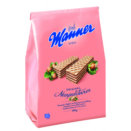 Napolitanke Manner Lešnik, 400G | Enaa