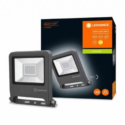 Ledvance LED reflektor zunanji 30W črn IP65 3000K | Enaa Ledvance LED reflektor zunanji 30W črn IP65 3000K | Enaa