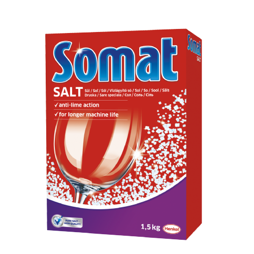Detergent za pomivanje posode Somat Sol 3x Action, 1,5kg | Enaa