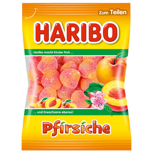 Bonboni Haribo, breskve, 100 g | Enaa