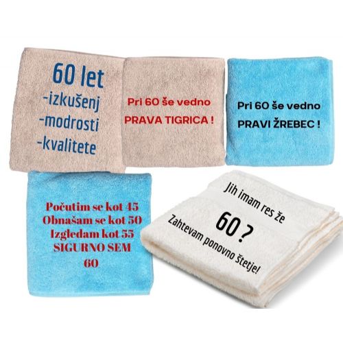 Brisača za 60 let | Enaa