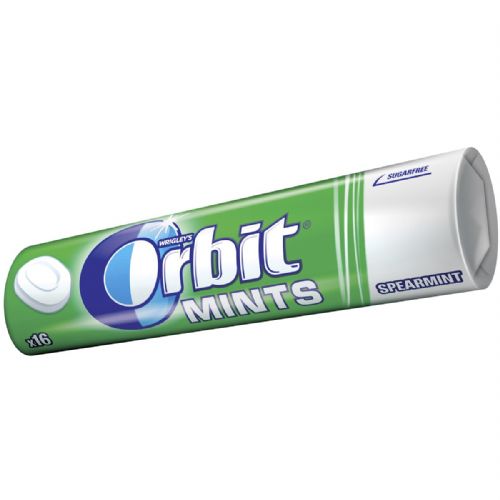 ORBIT BONBONI MINTS SPEARMINT 28G | Enaa