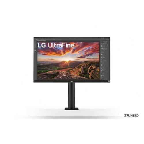 Monitor LG 27UN880P-B, 68,40 cm (27), 3840 x 2160, IPS, 350 cd/m2, 5 ms ...