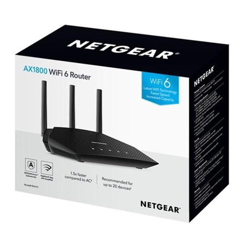 Netgear RAX10 črna usmerjevalnik