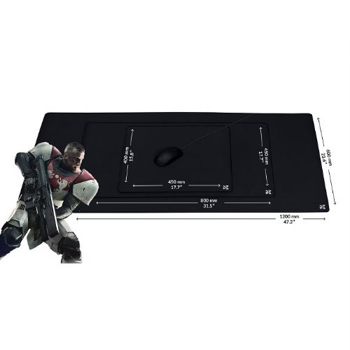 Dream Machines DM Mouse PAD XXL Black podloga za miško