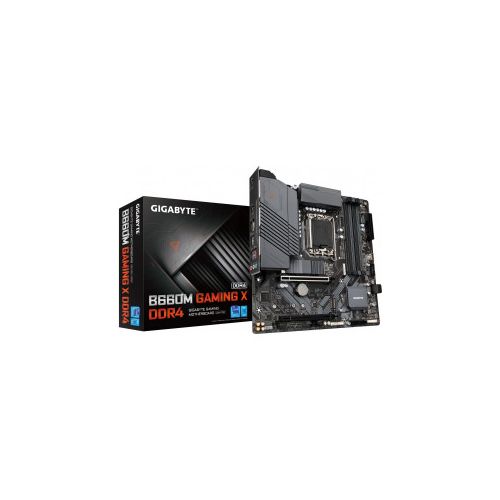 GIGABYTE B660M GAMING X DDR4, DDR4, SATA3, USB3.2Gen2, DP, LGA1700 mATX ...