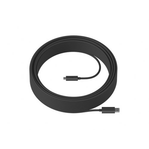 Kabel Logitech Strong USB Cable, USB 3.1, 10m, grafitna barva | Enaa
