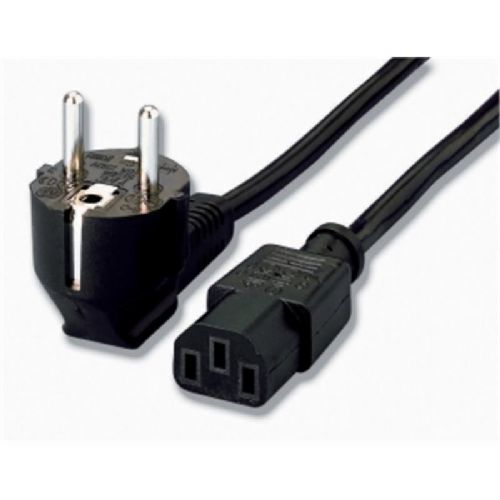 Napajalni kabel Schuko 220V, 1,8m, črna | Enaa