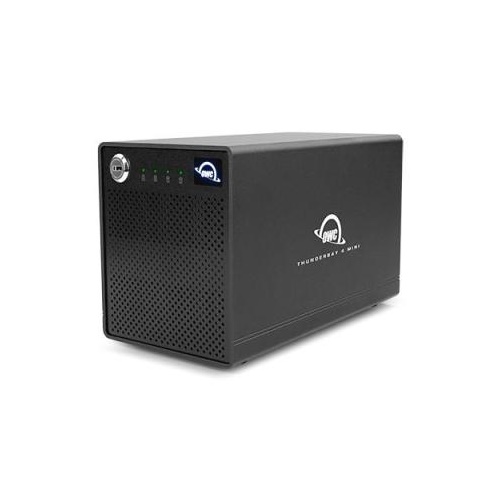 Ohišje za diske OWC ThunderBay 4 mini , za HDD/SSD Thunderbolt 3 s 4 ...