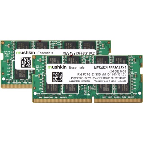 RAM MushkiN SO-DIMM 16 GB DDR4-2133 (2x8 GB), MES4S213FF8G18X2 | Enaa