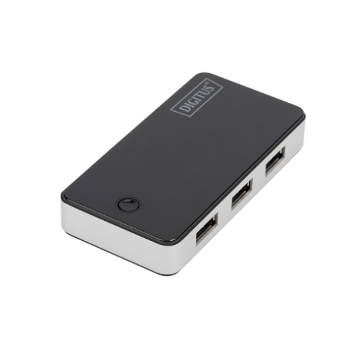 USB hub Digitus 4 vhodi USB 3.0, črna | Enaa