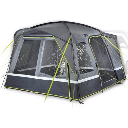 Tenda za avtodom/kombi High Peak Tour 2.0, siva/rumena (14145) | Enaa