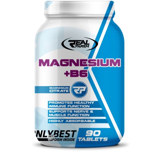 Real Magnesium + B6, 90 tablet | Enaa