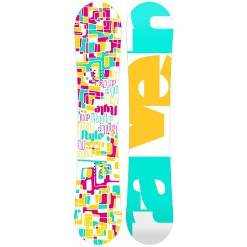 SNOWBOARD STYLE FULL ROCKER RAVEN 152 cm | Enaa