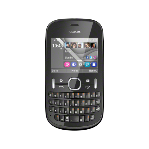MOBILNI TELEFON NOKIA ASHA 201 - GRAPHITE | Enaa