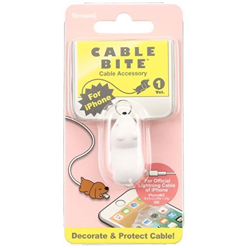 Zaščita za kabel Lightning BITE CABLE - Zajček | Enaa