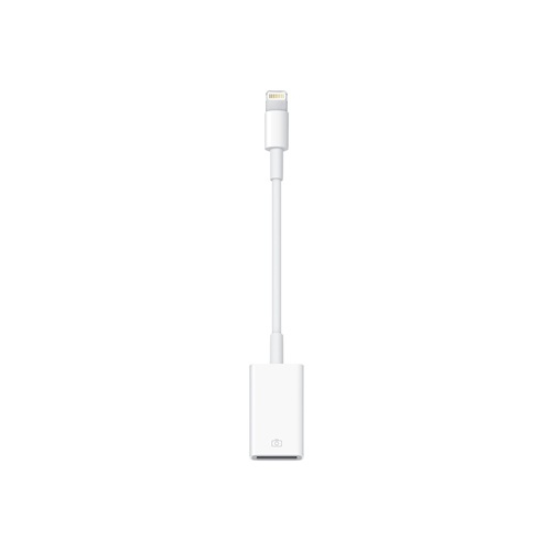 Adapter Apple USB 2.0 Lightning > USB-A, bela (MD821ZM/A) | Enaa